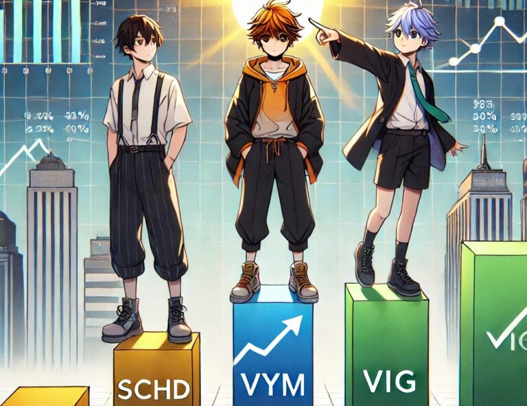 楽天SCHDとVYM・VIGの成長率を比較！あなたに最適な投資商品はどれか？ | リベシティとリベ大でお金の勉強して5,000万円の小金持ち山を目指す実践ブログ